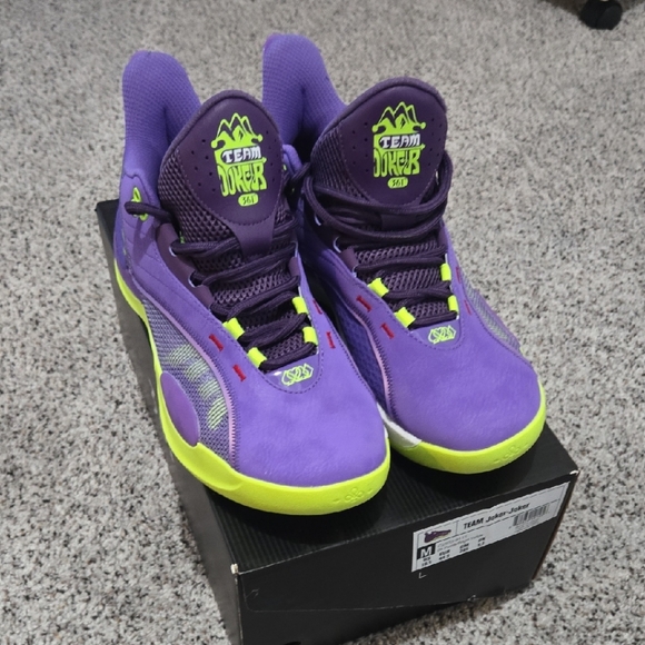 361 Degrees | Shoes | Nikola Jokic 36 Joker Purple And Green | Poshmark